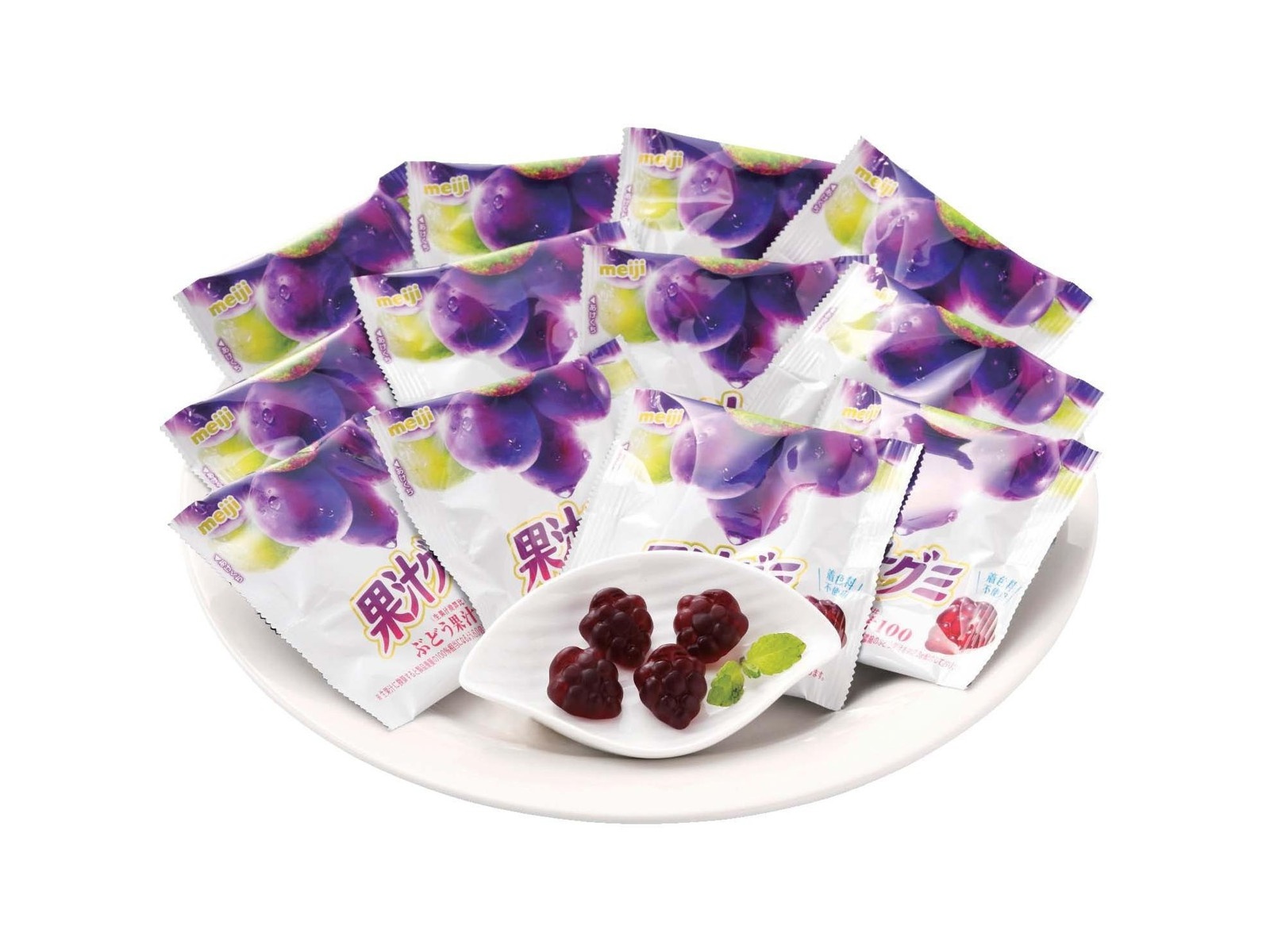 ◇明治 果汁グミスマートパックぶどう 163g 【15個セット】 Amazon.co